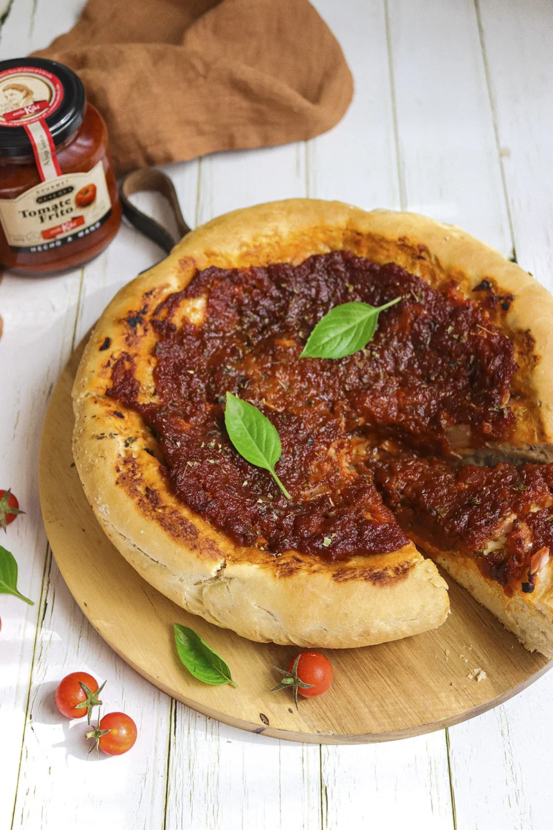 La Mejor Receta De Pizza Al Estilo De Chicago